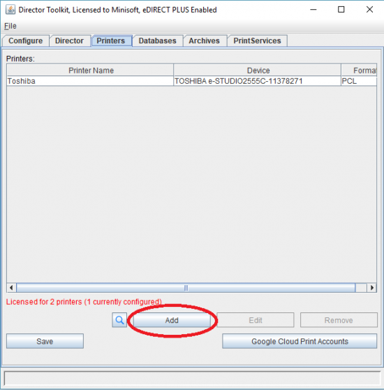 Setting Printer Language | MiniWiki