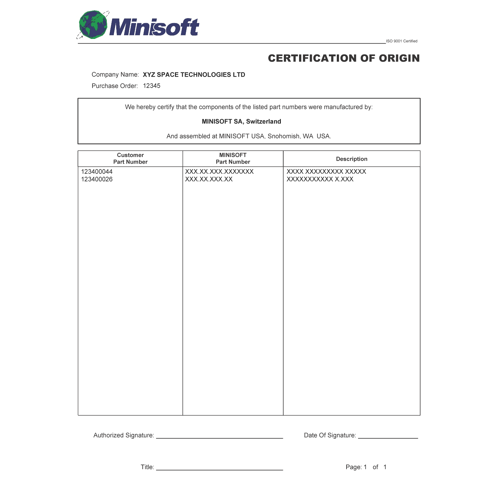 Forms | Labels | Dropship Libraries | Minisoft, Inc.
