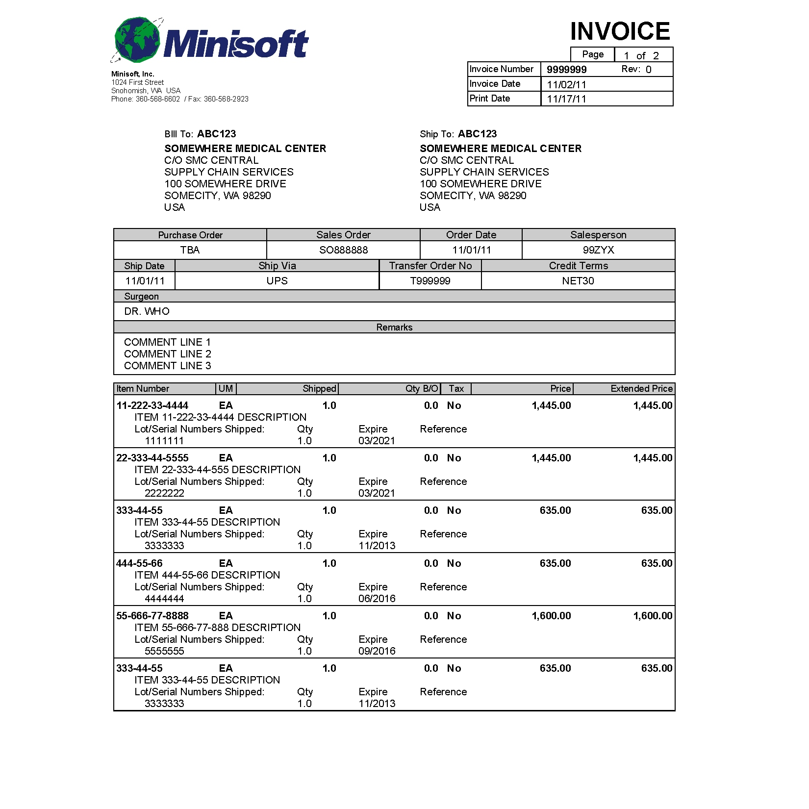 Forms | Labels | Dropship Libraries | Minisoft, Inc.
